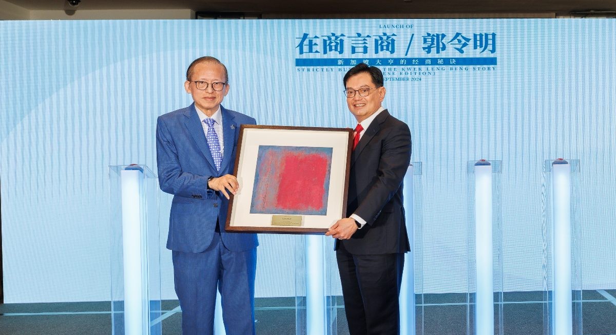 Real estate and hotel tycoon Kwek Leng Beng launches Chinese edition of ...
